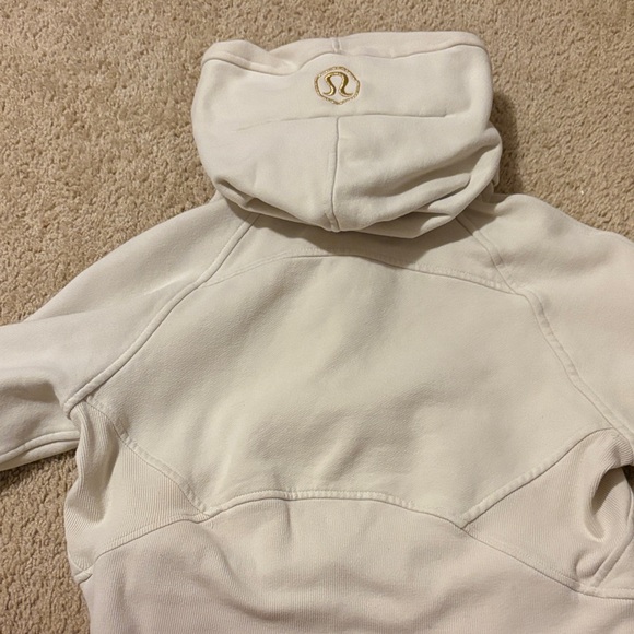 lululemon athletica | Jackets & Coats | Lululemon Cream Zipup Jacket ...